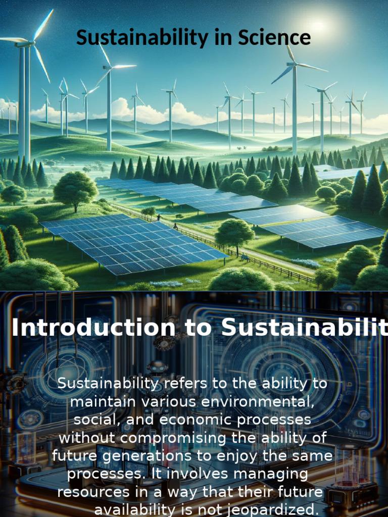 Image Diverse Themed Sustainability Science Fair Presentation | PDF