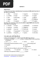 El Moassar 3rd Prep Answers | PDF