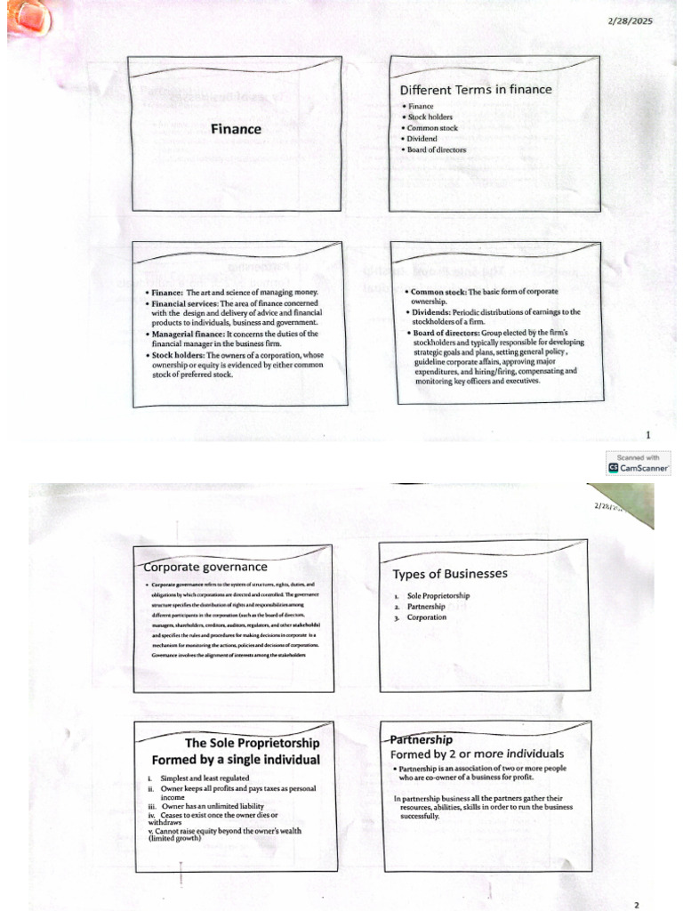 Principle of Finance | PDF