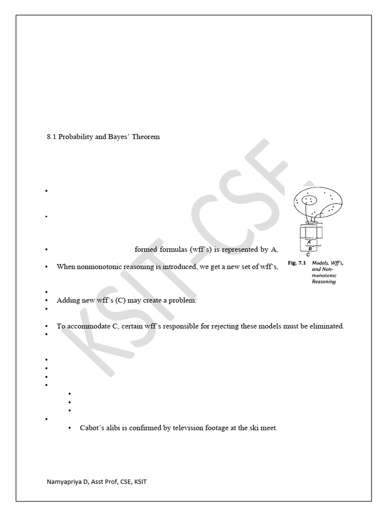 Introduction To Artificial Intelligence Module 3 | PDF | Bayesian Network | Fuzzy Logic