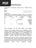 Spiritual Self Test 2 | PDF | Spirituality | Love