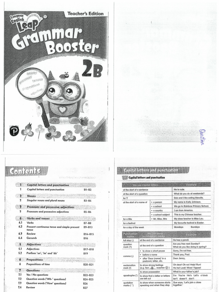 2B Grammar Booster | PDF