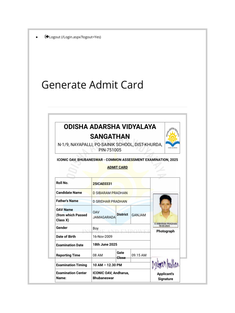 Iconic Oav 2025 Ii | PDF