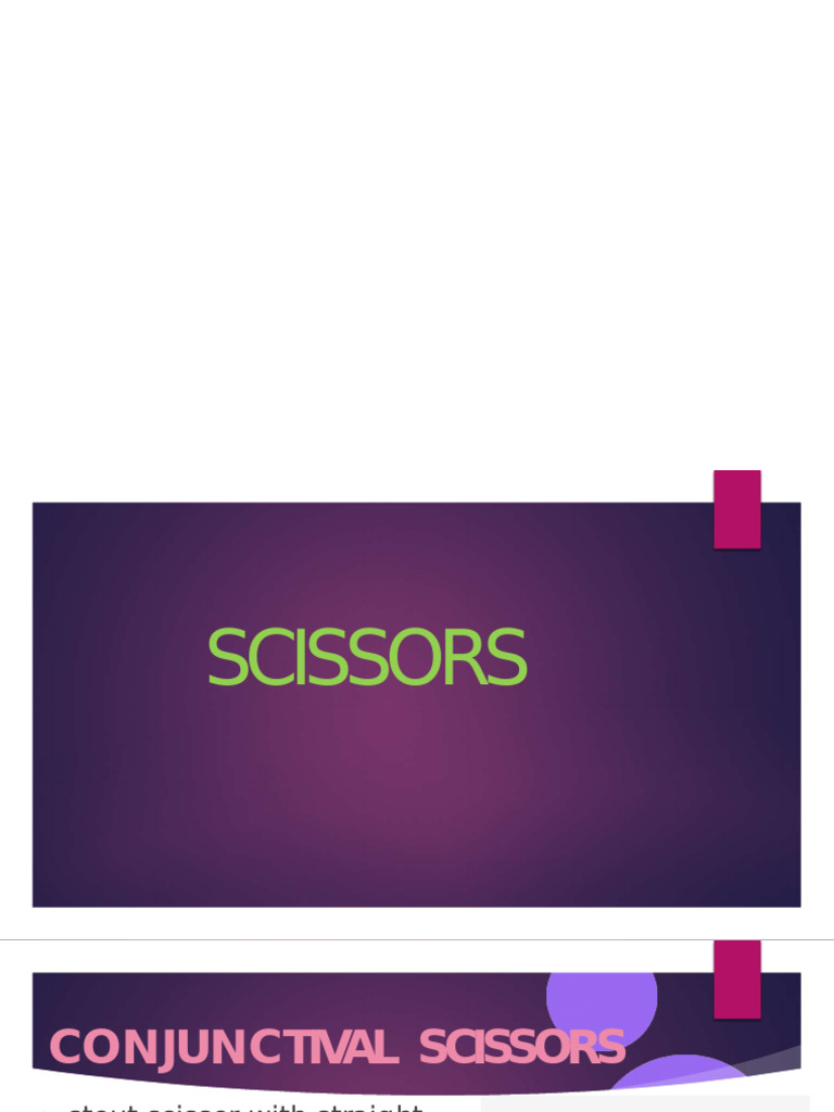 Scissors | PDF