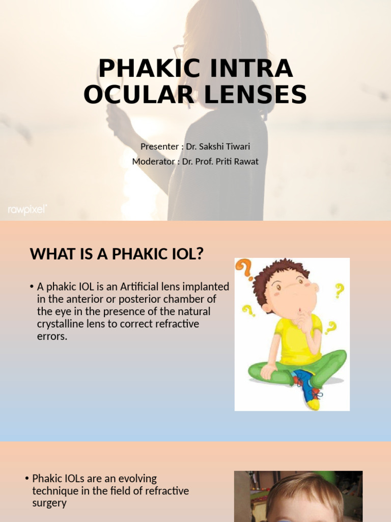 Phakic Intra Ocular Lenses | PDF | Light | Eye