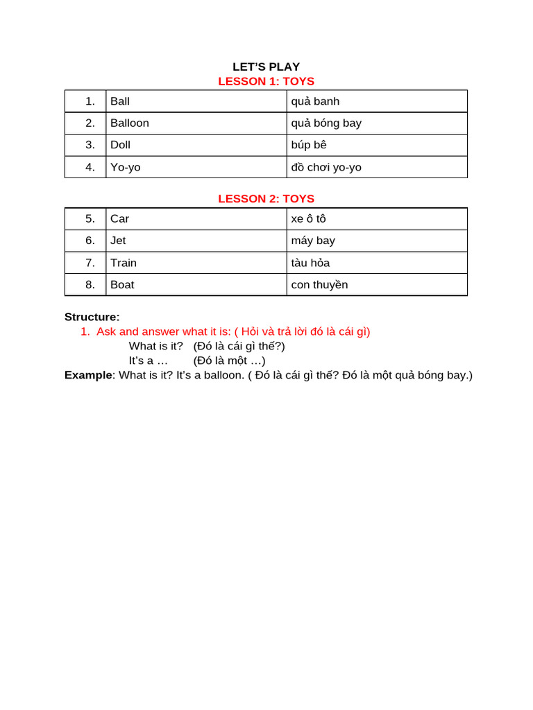 Fun For Starters | PDF