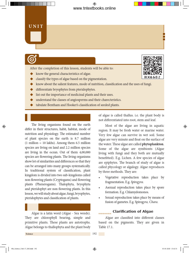 7th Standard Science Classnotes | PDF | Fungus | Spore