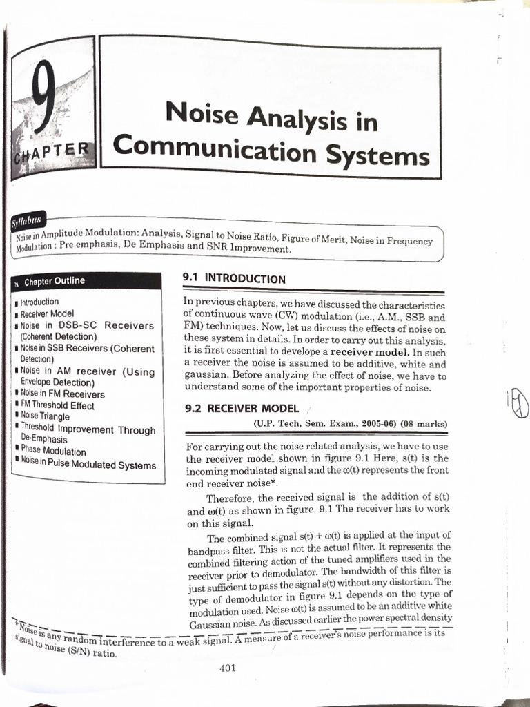 CE Noise Unit 3rd | PDF