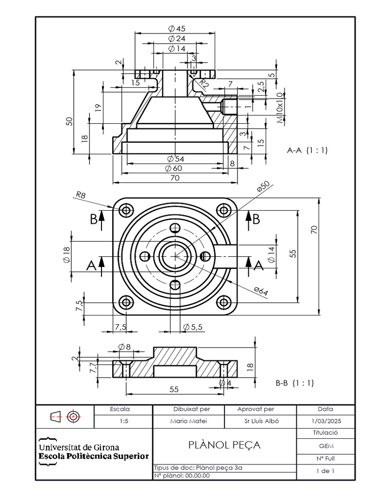 Planol Peça 3a | PDF