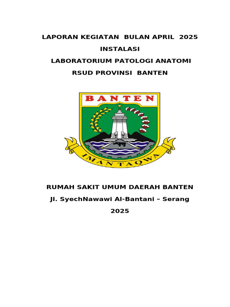 Hasil Lab Patologi Anatomi April 2025 | PDF