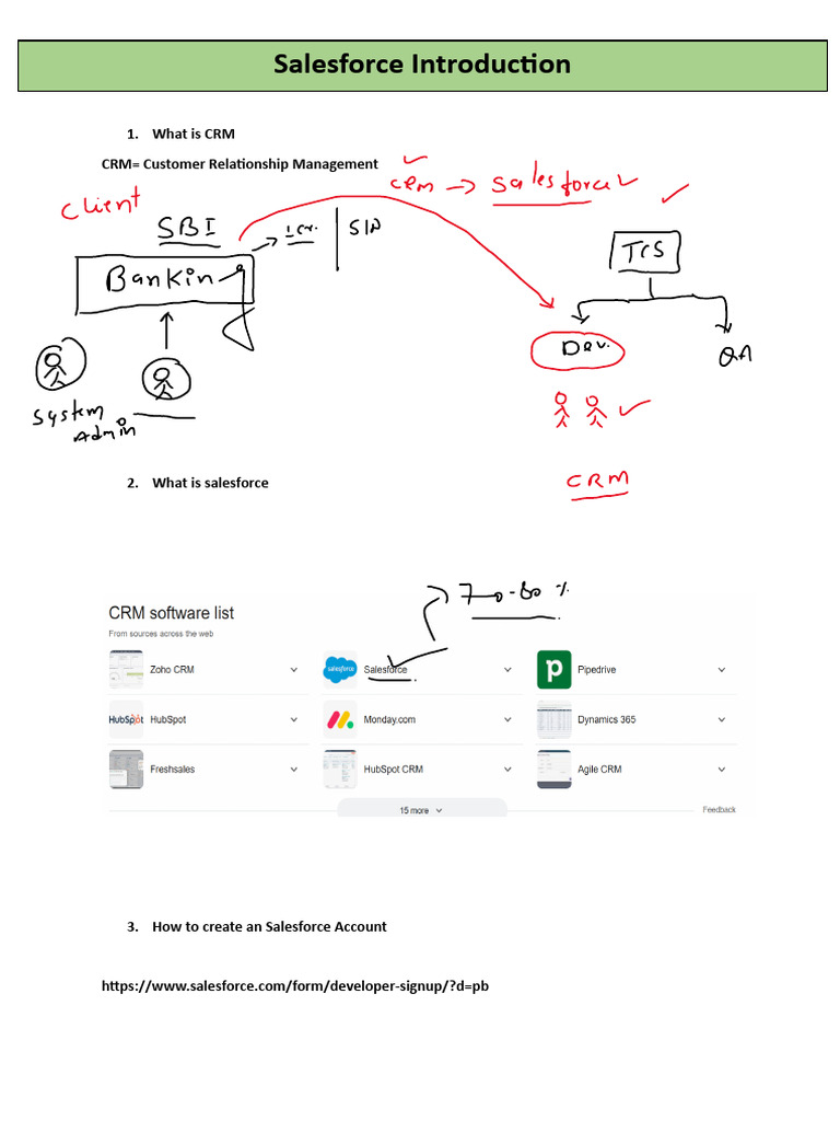 Introduction to Salesforce CRM Basics | PDF