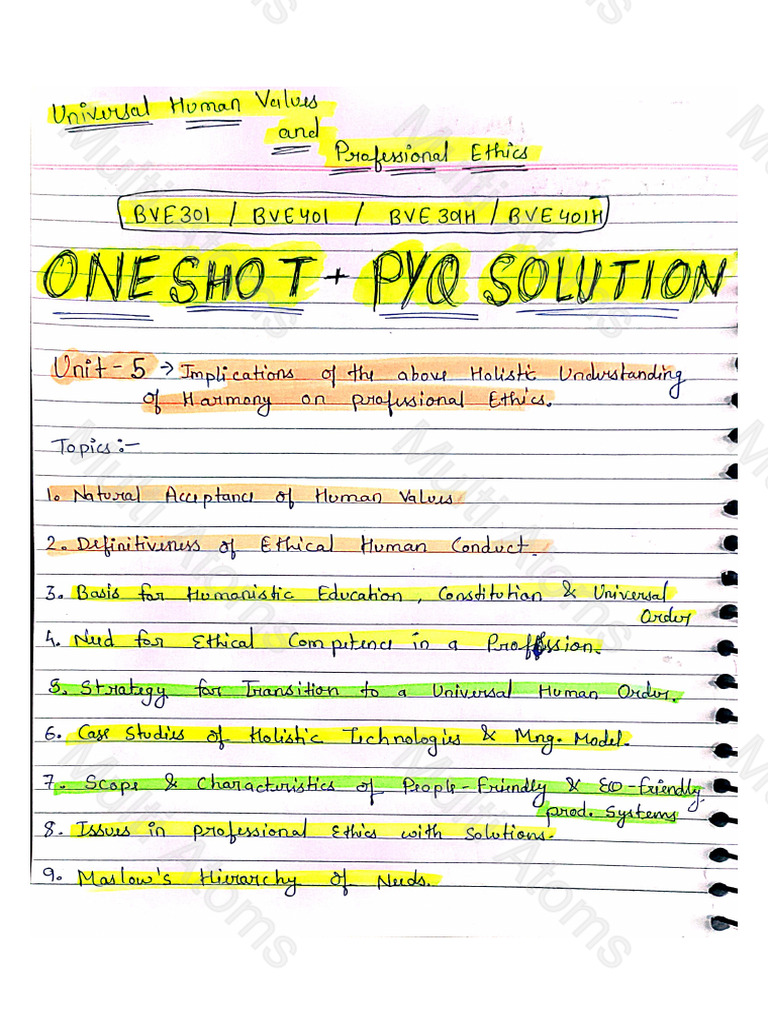 UHV Unit 5 by MultiAtoms | PDF