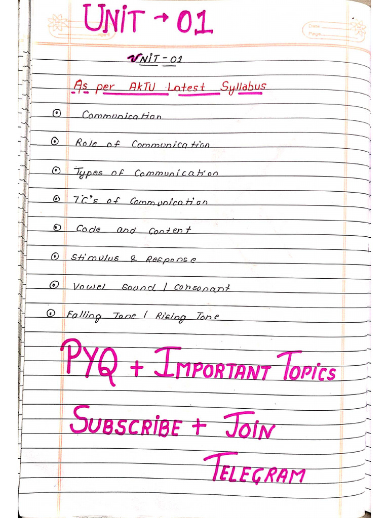 TC All Units Notes by Multi Atoms | PDF