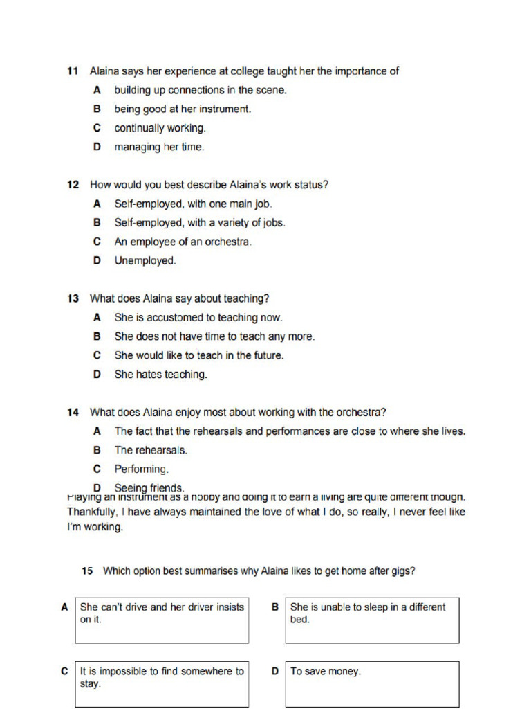 Reading and Use of English | PDF