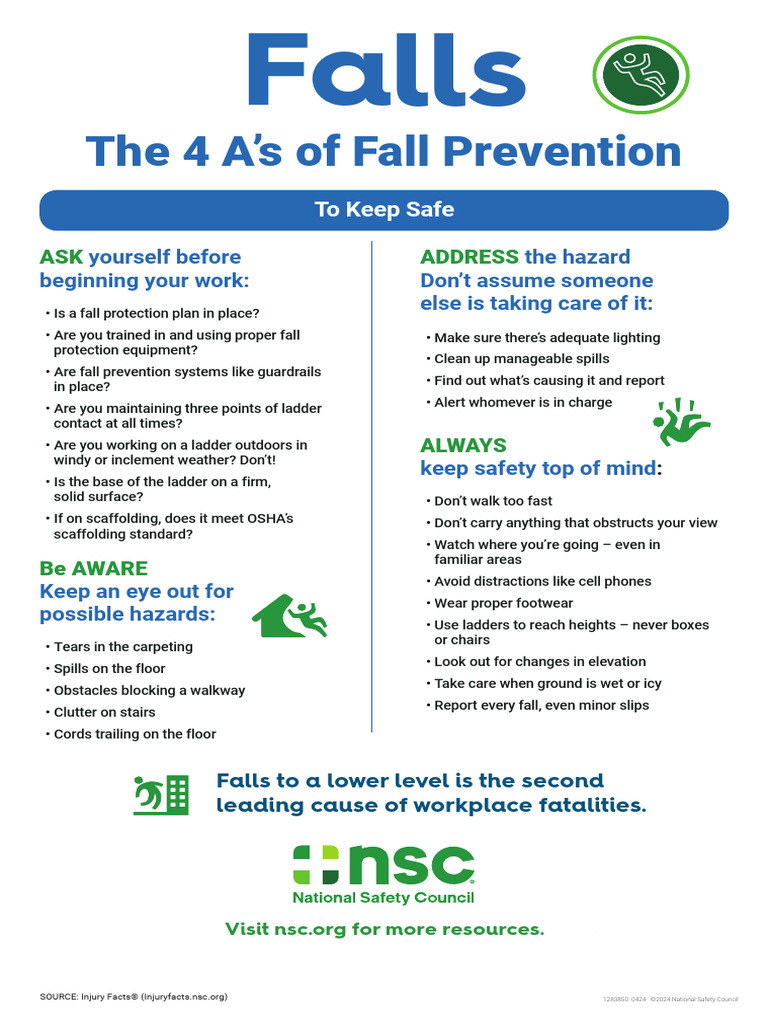 Fall Protection Safety Guidelines | PDF | Workplace | Working Conditions