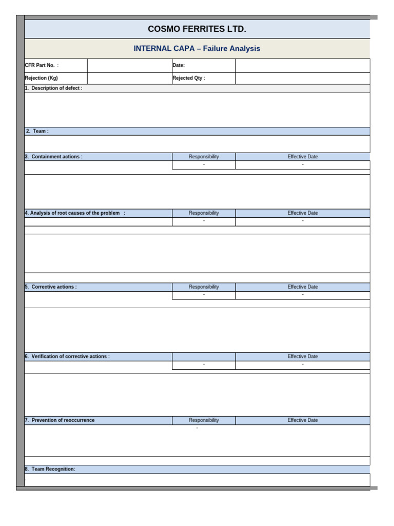 Capa Format (Internal Rejection) | PDF