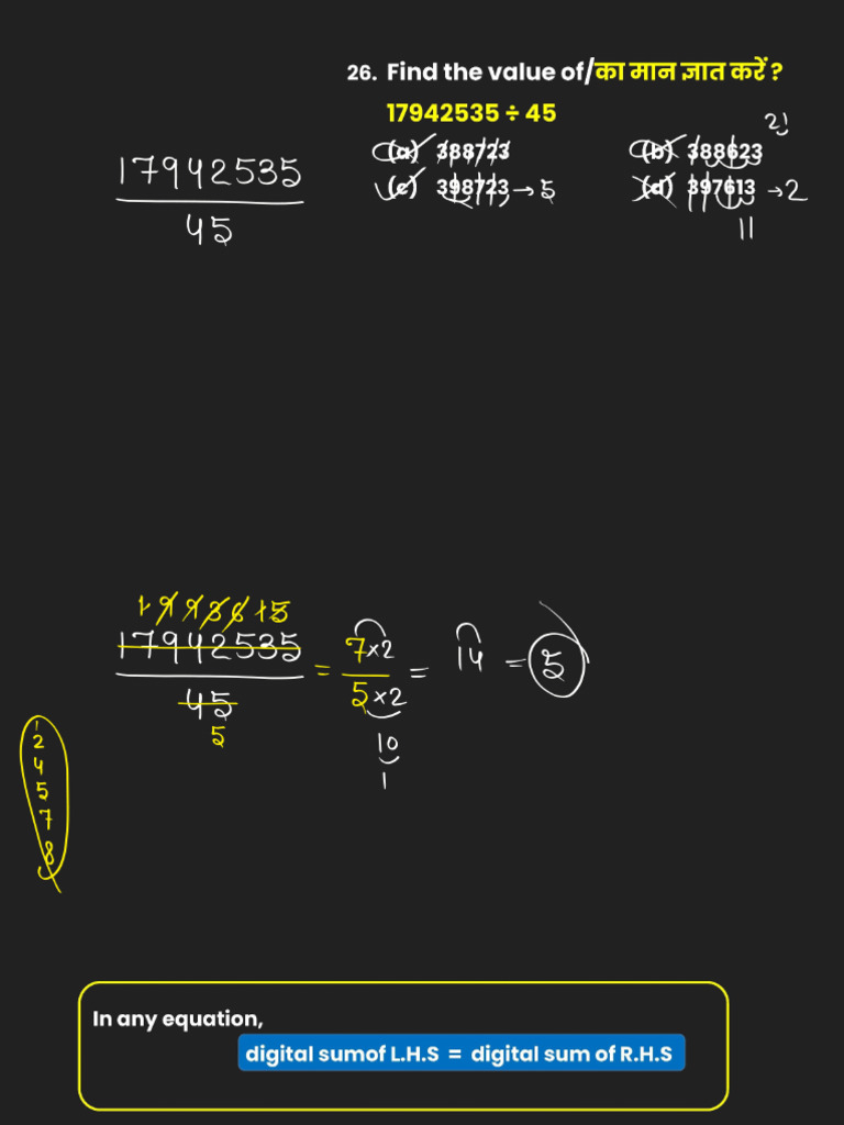 Digital Sum Class - 02 | PDF