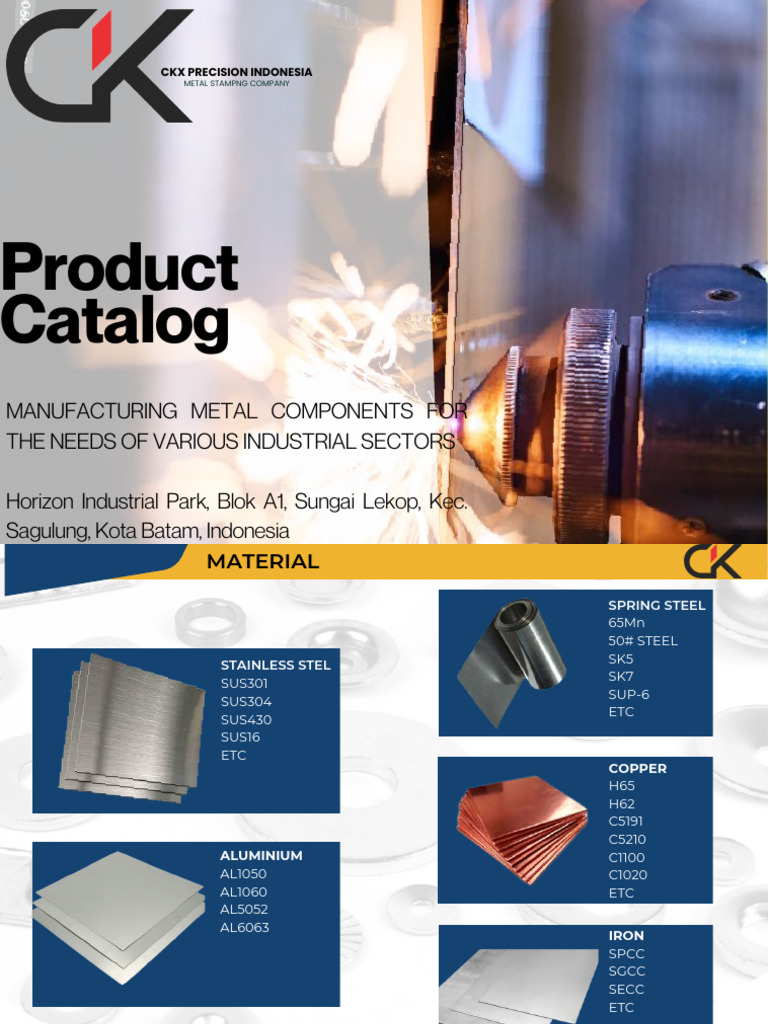 Product Catalog CKX-1 Tentang Bahan Material | PDF | Building ...