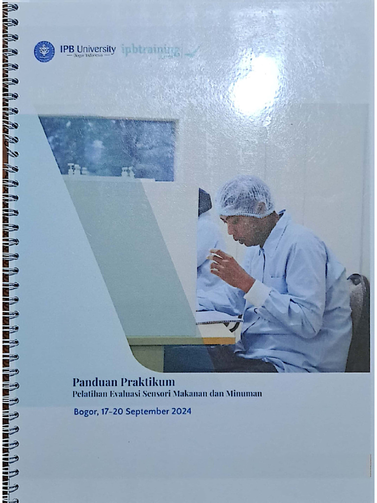 Buku Panduan Praktikum Evaluasi Sensori IPB 2024 | PDF