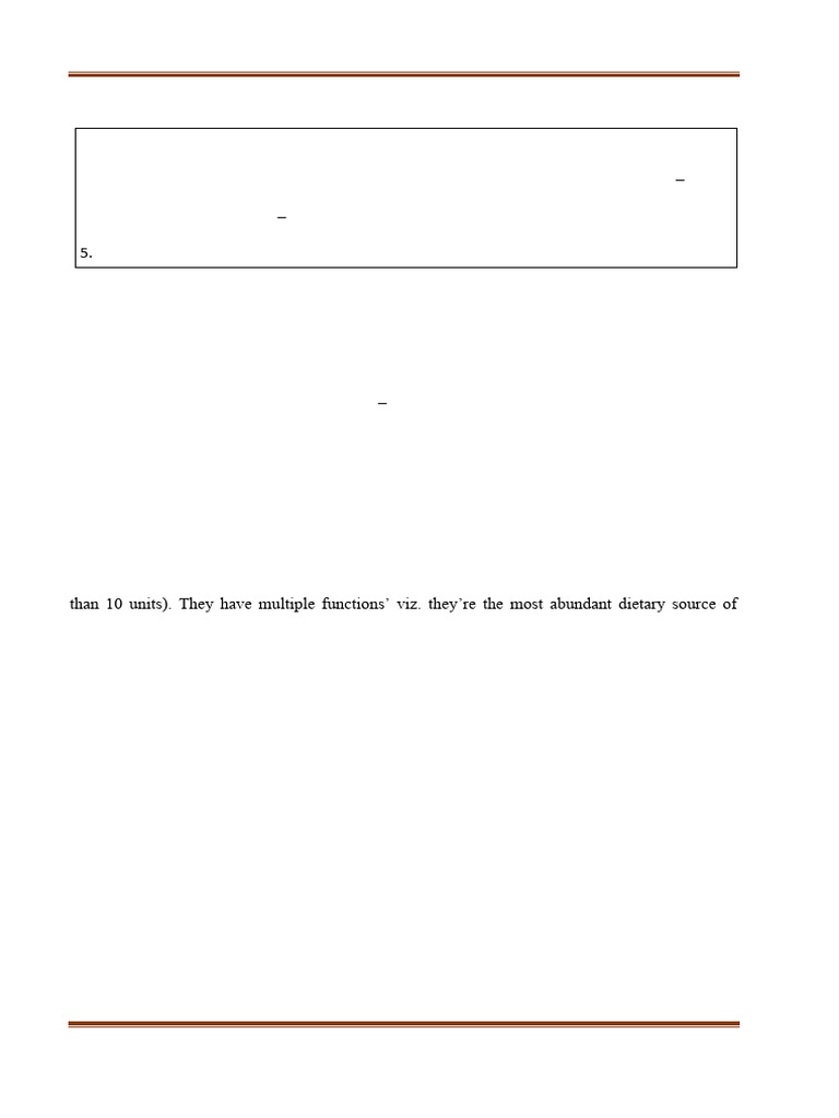 Biology, Module 2 Biomolecules & Their Applications | PDF ...