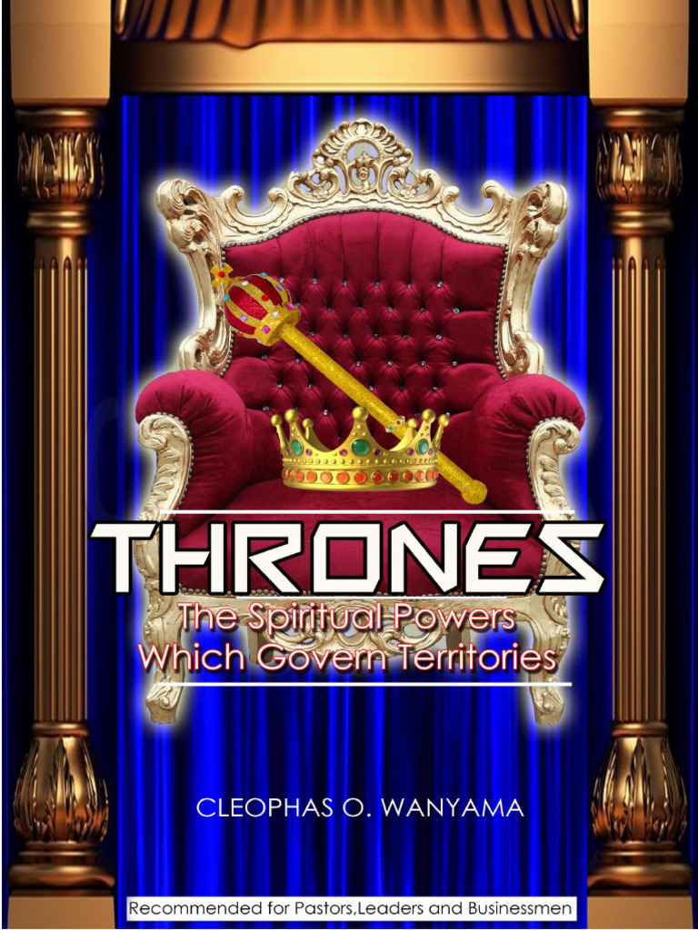 THRONES by Cleophas Wanyama | PDF | Adam | Garden Of Eden