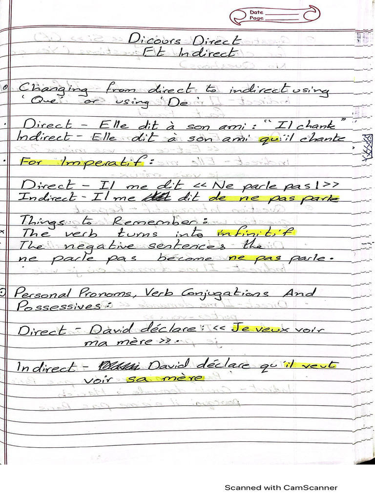 Direct and Indirect | PDF