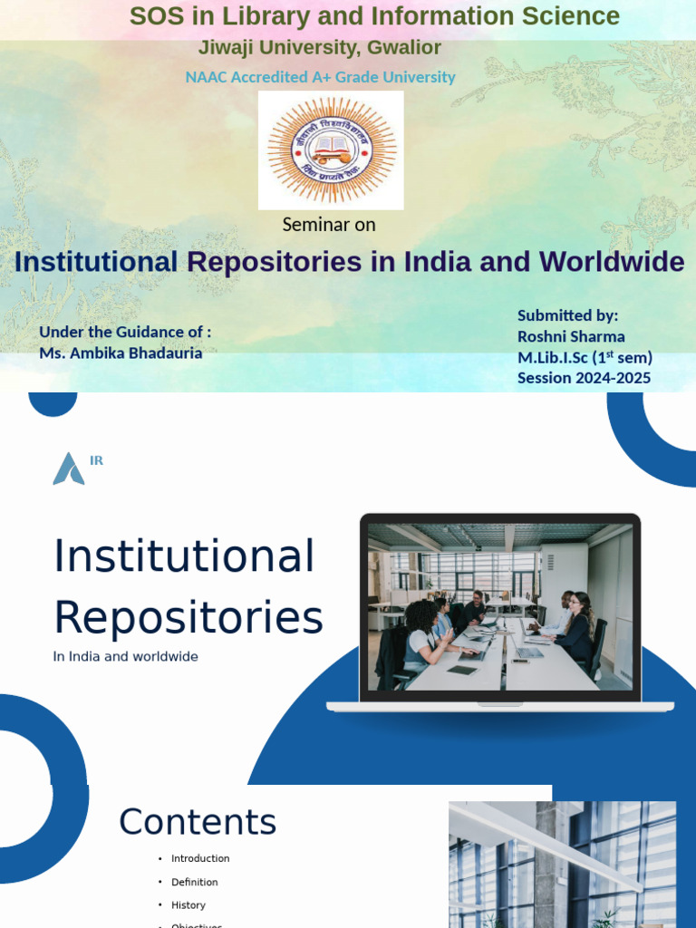 Institutional Repositories (1) Rs | PDF | Open Access | Scholarly ...