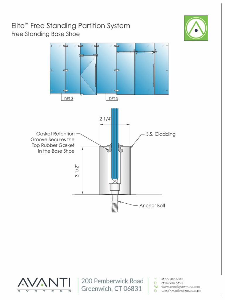 Elite Free Standing Partition System | PDF | Joining