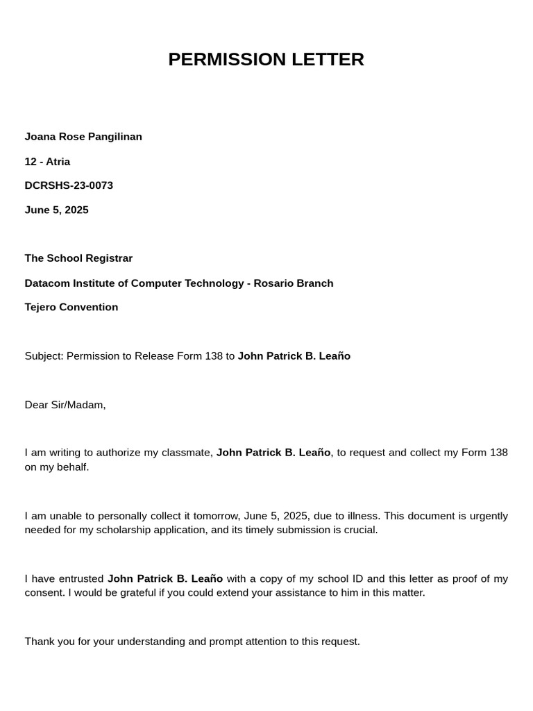 Simple Letter Template - 20250604 - 235555 - 0000 | PDF