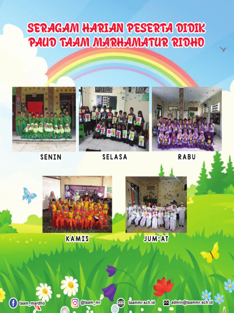 Design Spanduk Seragam Paud MR 2024 | PDF