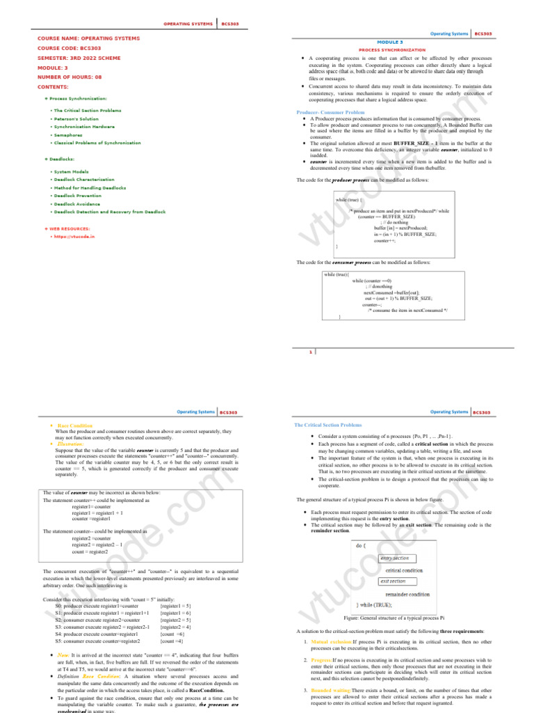 @Vtucode.in 2022 Scheme Module 3 3rd Semester CSE Converted | PDF | Computer Engineering ...