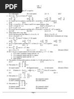 Matrix Test Series for JEE Preparation | PDF | Matrix Theory | Linear ...