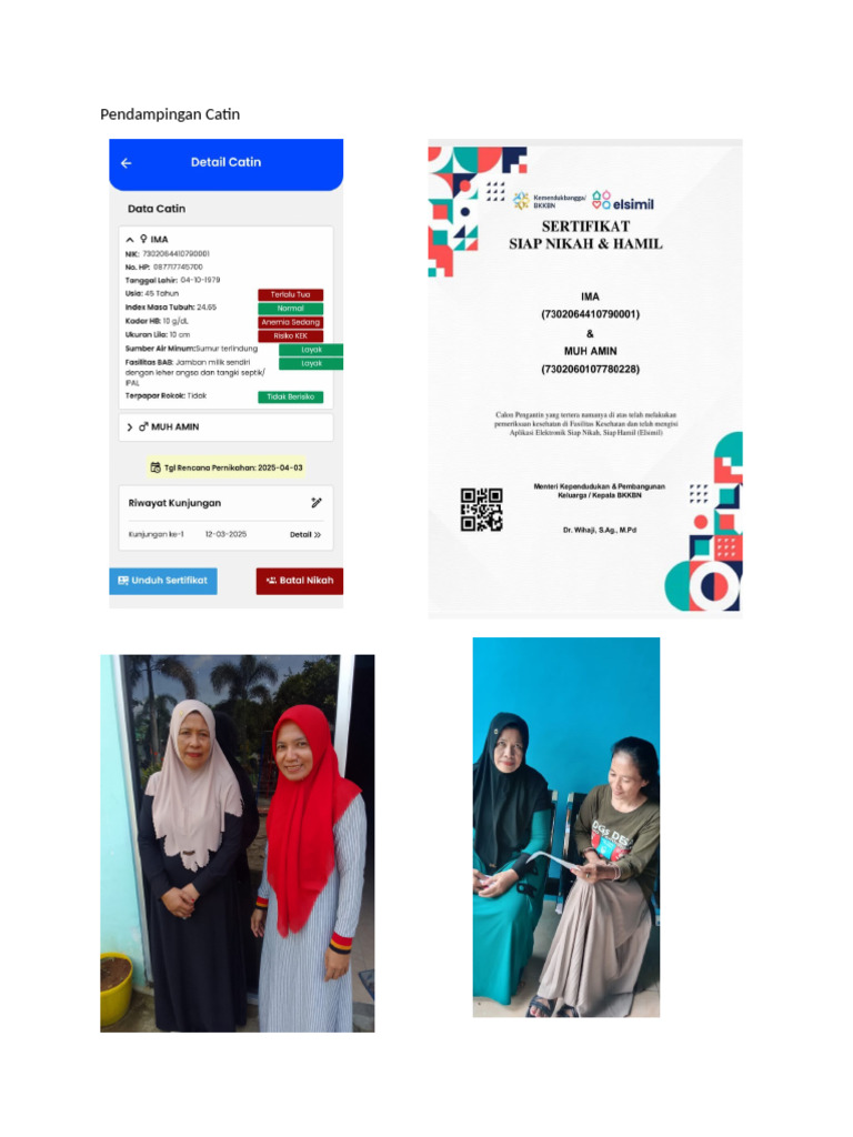 Pendampingan Catin | PDF