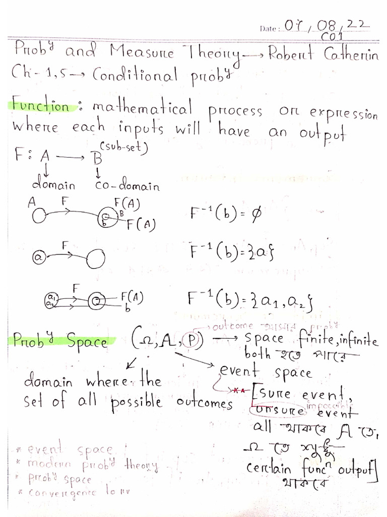 Stochastic Full Class Note | PDF