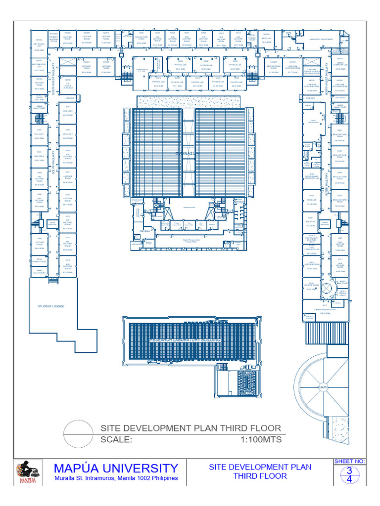 Site Development Plan Third Floor (040524) | PDF