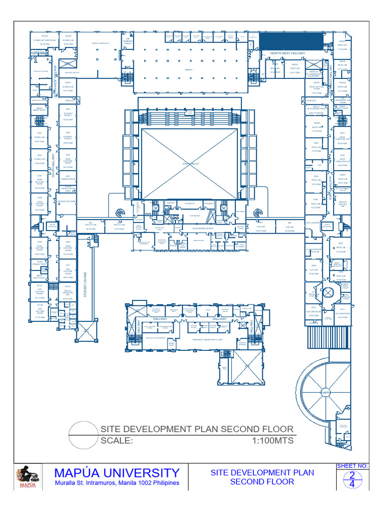 Mapúa University Second Floor Layout | PDF | Computing | Information ...
