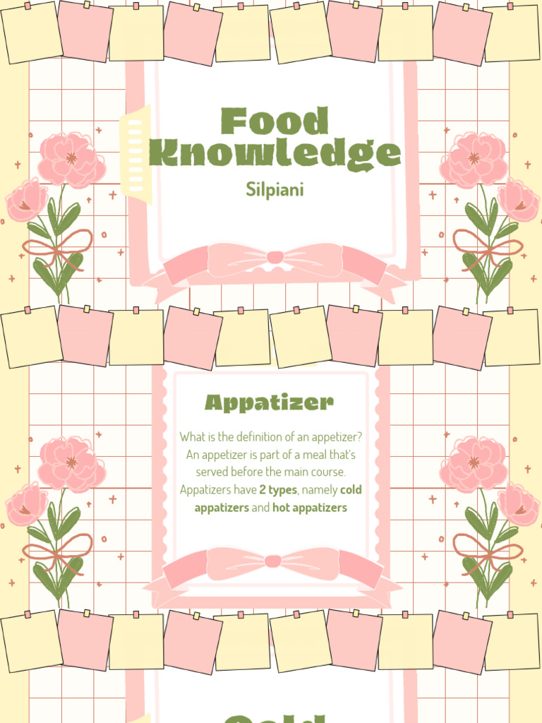 Tugas Food Knowledge - Silpiani - 149 - 20250218 - 215155 - 0000 | PDF | Soup | Hors D'oeuvre