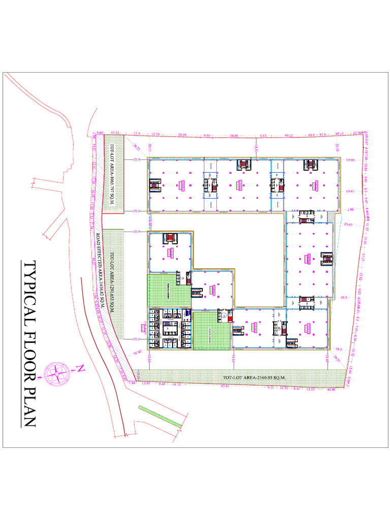 01.sas Infra Projects Typical Floor Plan | PDF