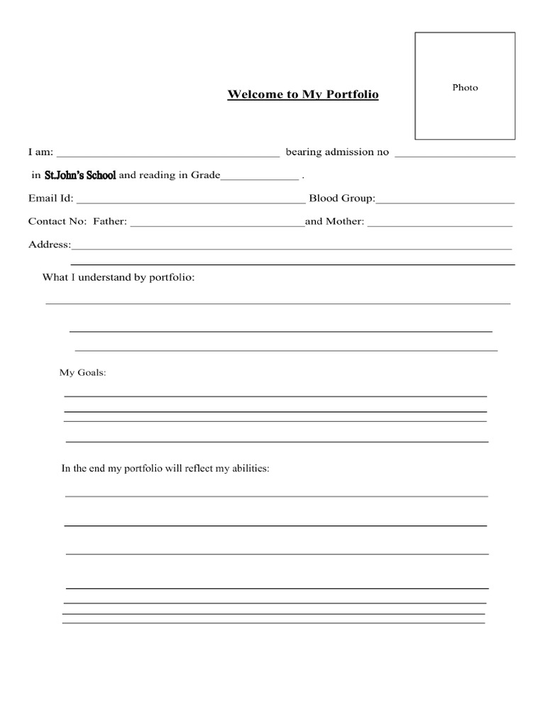 English Class Ix and X Portfolio | PDF