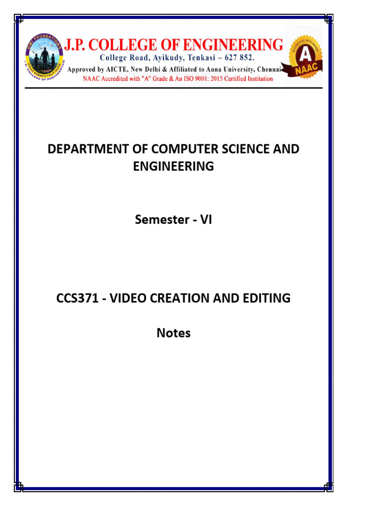 Video | PDF | Filmmaking | Cinematography