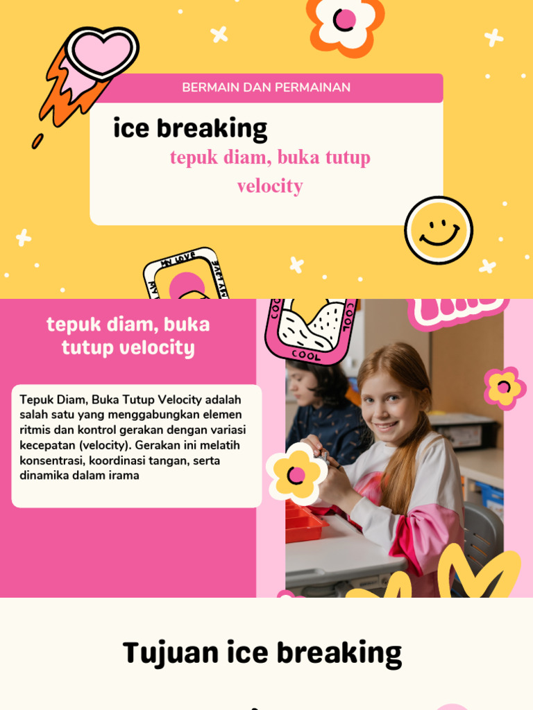 Ice Breaking Tepuk Diam Buka Tutup | PDF