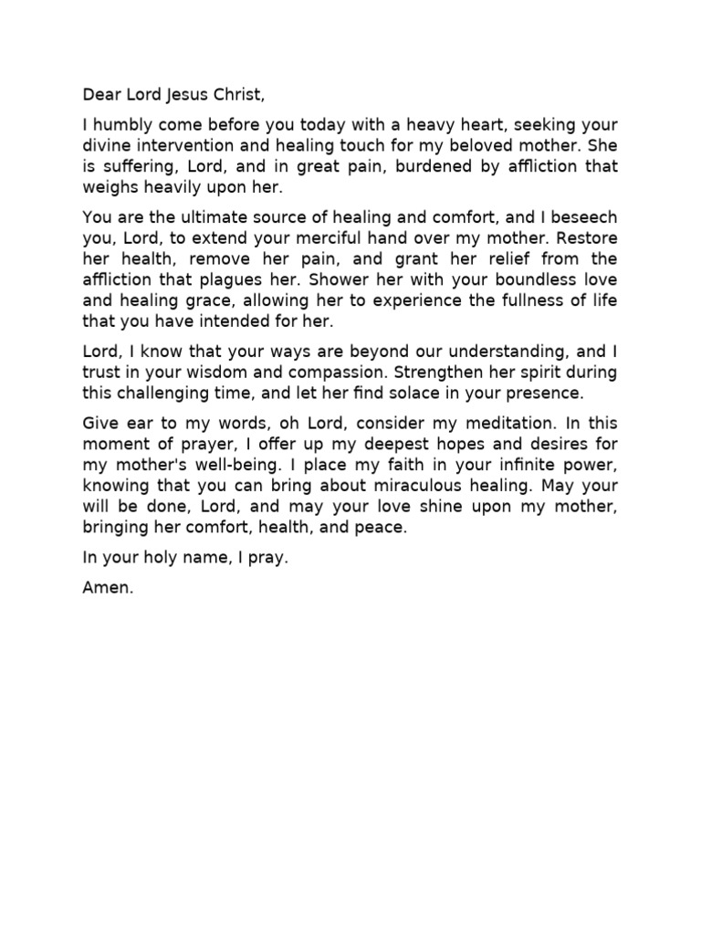 Dear Lord Jesus Christ | PDF