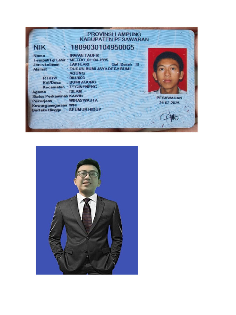 CV - Lamaran Irwan | PDF