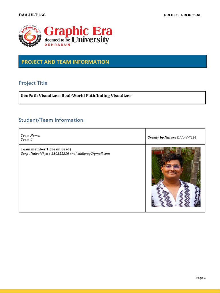 DAA PBL Proposal Phase 2 | PDF | Algorithms And Data Structures | Computer Science