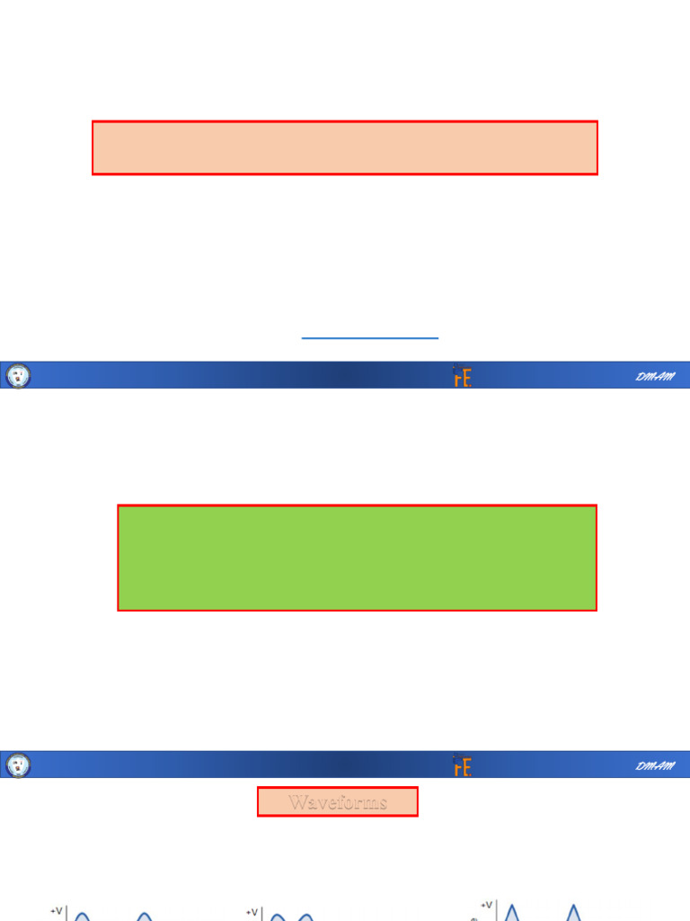 F01 - AC01 - Basic of Waveforms and Average and RMS Value Calculation ...