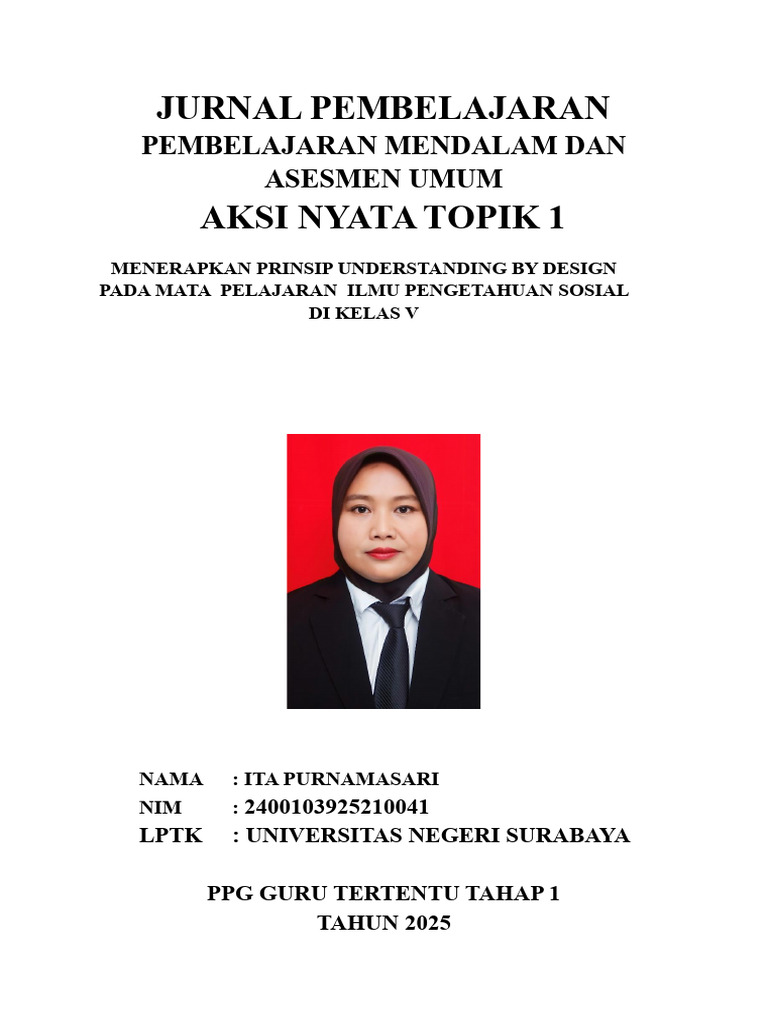 ITA PURNAMASARI - 2400103925210041 - RANCANGAN PEMBELAJARAN BERDASARKAN ...