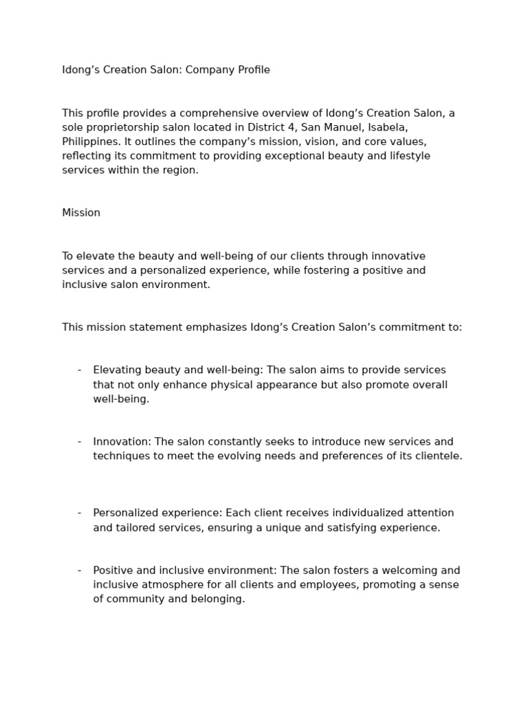 Vision Mision Core Values | PDF | Innovation | Business