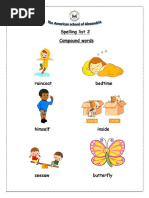 Rainbow Compound Words Activity | PDF | Language Arts & Discipline
