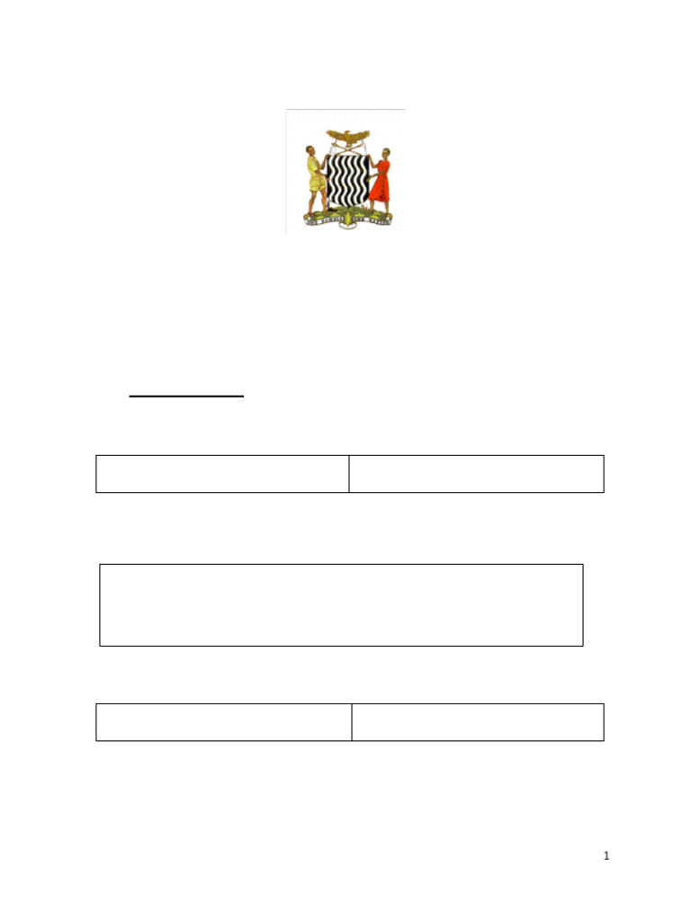 CDF Application Form for Community Projects | PDF