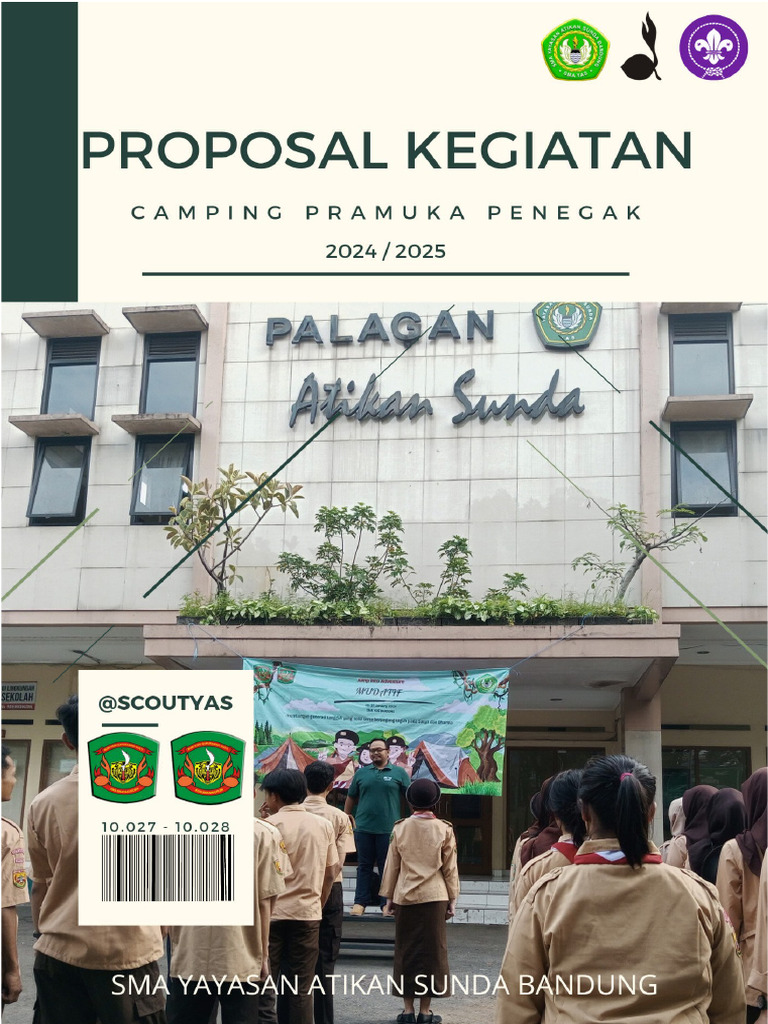 Proposal Camping Pramuka SMA YAS 2024 | PDF